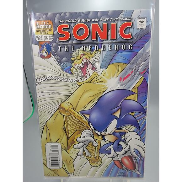 Sonic | Accents | Sonic The Hedgehog Comic Book 9 February 201 Knuckles ...